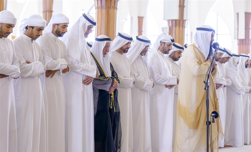 Ruler of Sharjah performs funeral prayer for Sultan bin Khalid ...